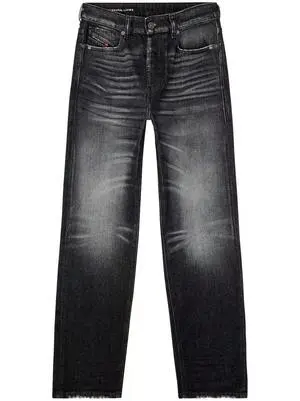 DIESEL® D-ark 09l50 Straight Jeans - Black
