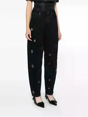 FRAME Narrow Grommet Jeans