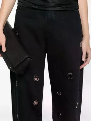 FRAME Narrow Grommet Jeans