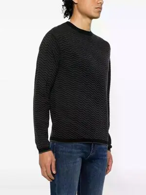 Emporio Armani Textured Sweater