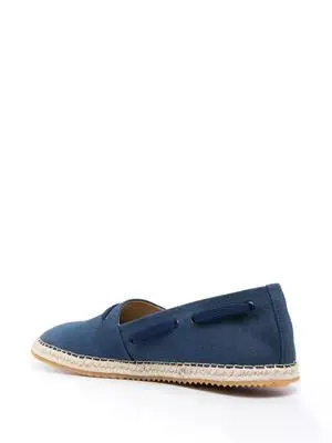 Roberto Cavalli Almond-toe Flat Espadrilles - Blue