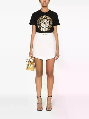 Just Cavalli Tiger Head-print T-shirt - Black