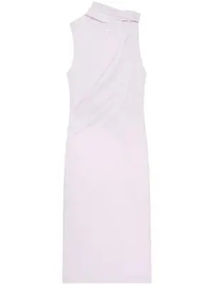 COURREGES Draped Mini Dress - Pink