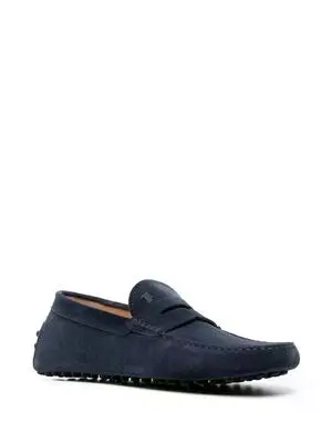TOD'S Gommino Stud-sole Loafers - Blue