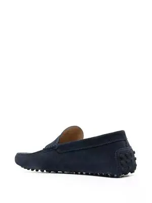 TOD'S Gommino Stud-sole Loafers - Blue