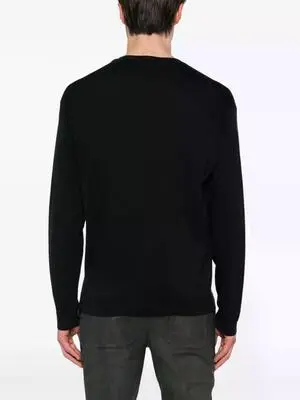 COURREGES Button-fastening Shoulder Fine-knit Jumper