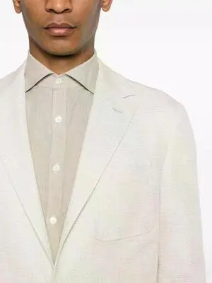 Canali Mélange-effect Blazer