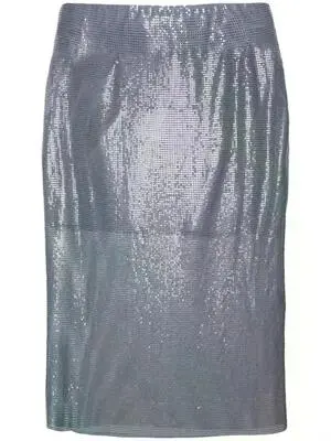Christopher Esber Viva Mesh Midi Skirt