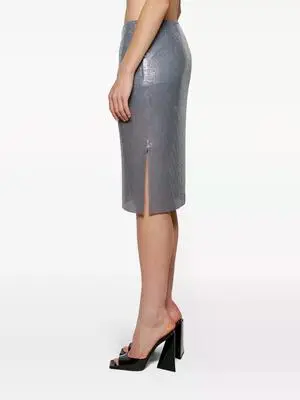 Christopher Esber Viva Mesh Midi Skirt