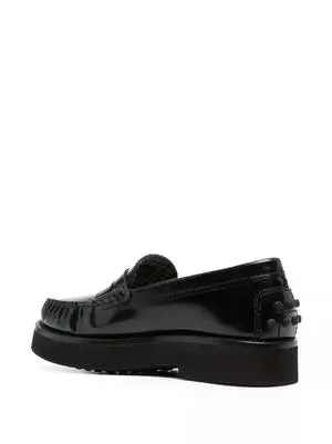 TOD'S Penny-slot Leather Loafers