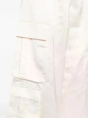 SELF-PORTRAIT High-waisted Straight-leg Cargo Trousers