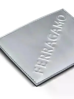 FERRAGAMO Logo-embossed Leather Wallet
