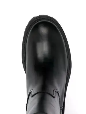 TOD'S Buckle-detail Leather Boots