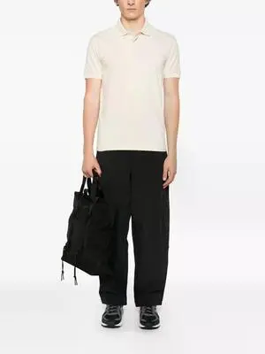 EA7 Raised-logo Polo Shirt