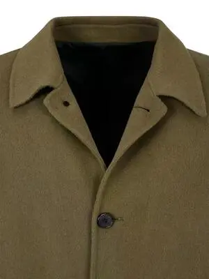 STUDIO TOMBOY Classic-collar Single-breasted Coat