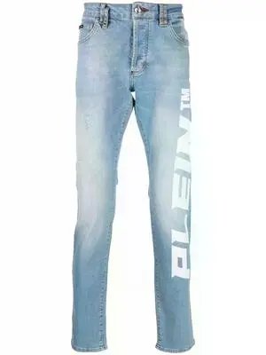 Philipp Plein Light Wash Jeans For Men