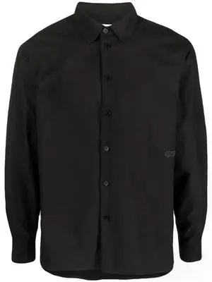 SOULLAND Logo-patch Plain Shirt