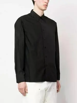 SOULLAND Logo-patch Plain Shirt