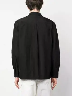 SOULLAND Logo-patch Plain Shirt