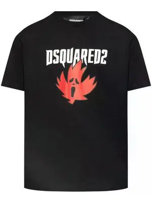 Dsquared2 Ghost Maple Leaf Cool T-shirt