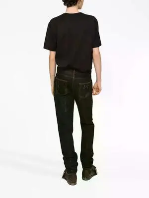 Dolce & Gabbana Embroidered-logo Cotton T-shirt
