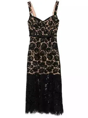 SELF-PORTRAIT Lace Midi Dress