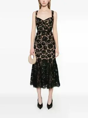 SELF-PORTRAIT Lace Midi Dress