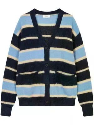 STUDIO TOMBOY Striped Cardigan - Blue