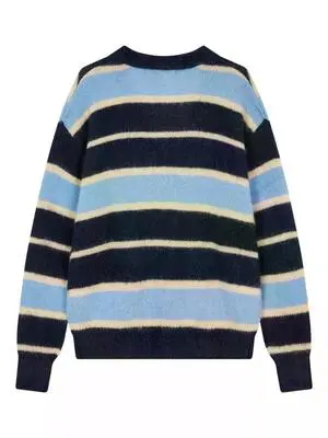 STUDIO TOMBOY Striped Cardigan - Blue
