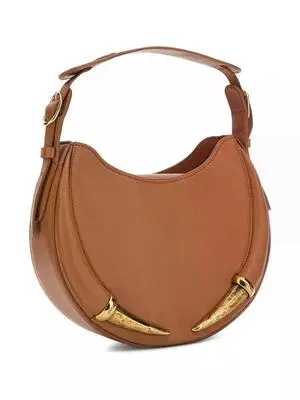 Roberto Cavalli Fang Curved-handle Shoulder Bag