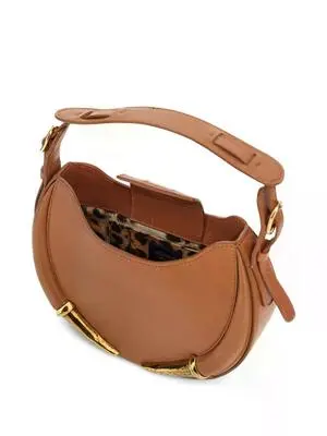 Roberto Cavalli Fang Curved-handle Shoulder Bag