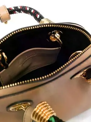 Moschino Leather Tote Bag