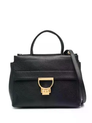 COCCINELLE Medium Arlettis Leather Tote - Black