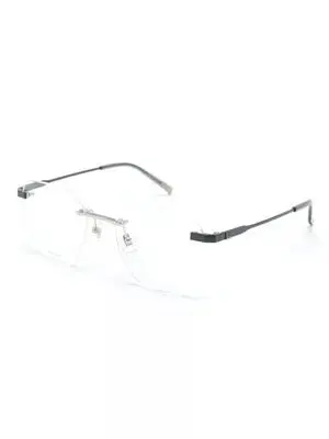 Dunhill Rimless Glasses - Grey