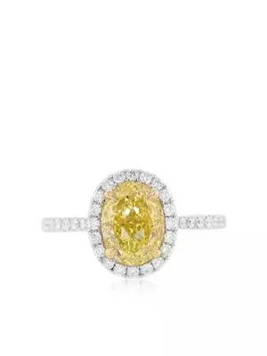 HYT JEWELRY Diamond Ring - Silver