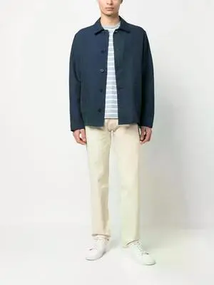 A.p.c. Button-up Jacket - Blue