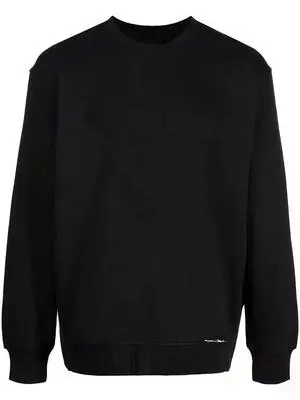 3.1 Phillip Lim Logo Patch Detail Sweatshirt - Black