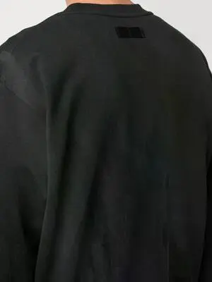 3.1 Phillip Lim Logo Patch Detail Sweatshirt - Black