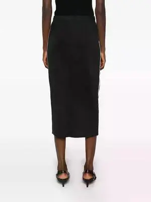 Adidas 3-stripes Ribbed Knit Pencil Skirt