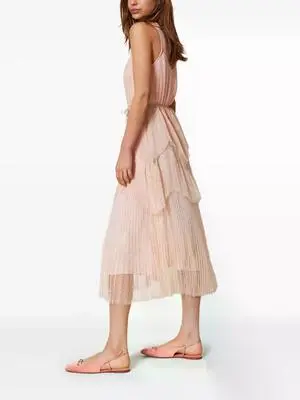 TWINSET Pleated Tulle Dress