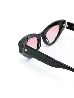 Alexander McQueen Cat Eye Frame Sunglasses