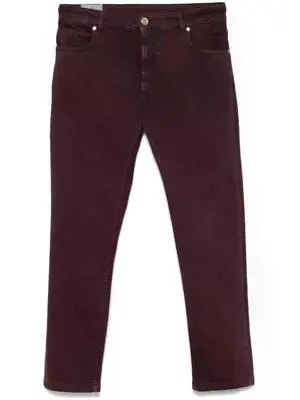 Eleventy Slim-cut Jeans - Purple