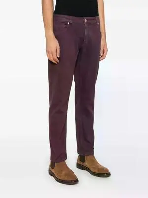 Eleventy Slim-cut Jeans - Purple