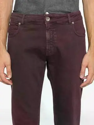 Eleventy Slim-cut Jeans - Purple