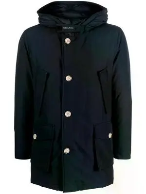 Woolrich Logo-appliqué Padded Parka