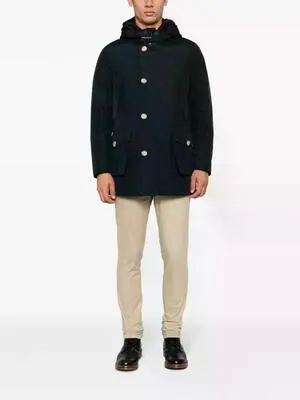 Woolrich Logo-appliqué Padded Parka