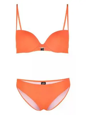EA7 Logo-print Bikini Set - Orange