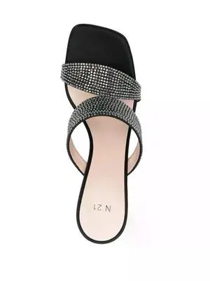 N°21 105mm Sequin-embellished Sandals