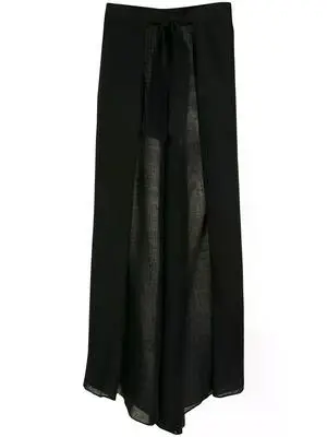 AMIR SLAMA Box-pleat Palazzo Pants