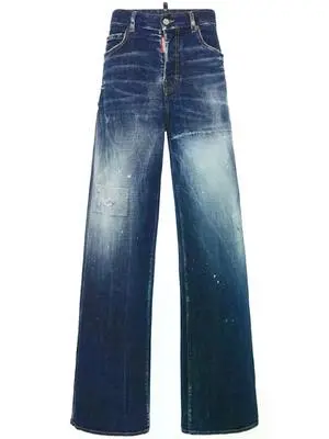 Dsquared2 Diego Wide Leg Jeans